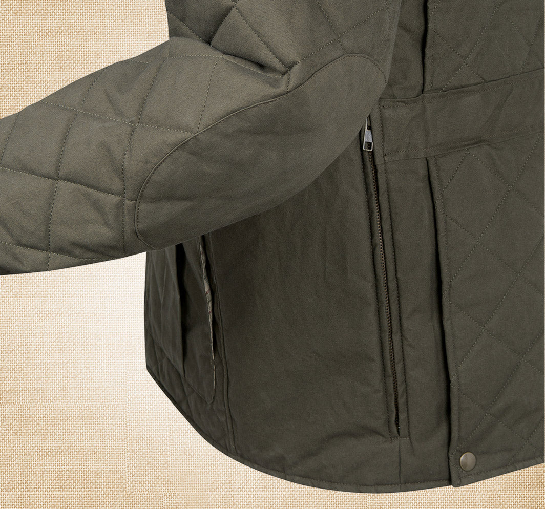 The Waxed-Cotton Men's Estate Jacket – avedoncolbystore.com